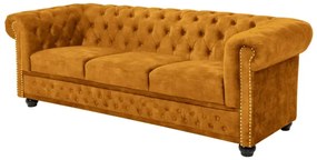 Chesterfield pohovka 3-místná MIDAS Dekorhome