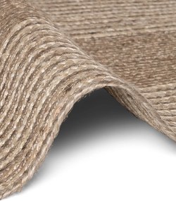 Hanse Home, Běhoun Juno 106329 Natural White Brown, 80x200, hnědá, chodba / předsíň