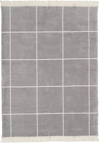 Deka Cotton Cloud 150x200 Grey&Ecru Check