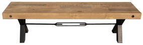 Designová lavice Thunder 170 cm přírodní - borovice