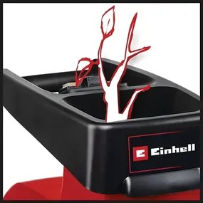 Einhell GC-RS 60 CB červeno-černá / Válcový drtič větví / 2300 W / tlo