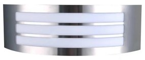 Illumaxx | Venkovní nástěnné svítidlo 1xE27/14W/230V IP44 matný chrom | OS1308