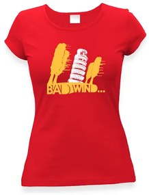 Bad wind - dámské tričko s potiskem