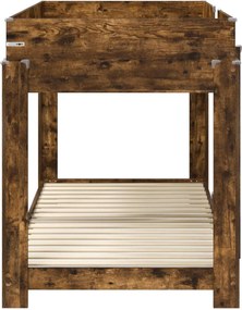 Patrová postel pro děti Kouřový dub 80 x 200 cm 3410527