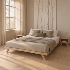 Marior Home  Postel Allegro - Ořech olejovaný / 180 × 200 cm