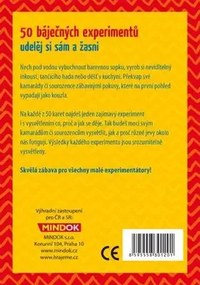 Mindok 50 Báječných experimentů / Délka hry: 15 minut / Počet hráčů: 1