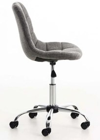 Bhm germany Kancelářská židle Emil, textil, světle šedá