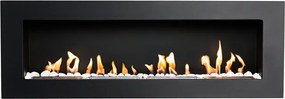 BIO FLAME biokrb Easy L Close černý 115x40 cm