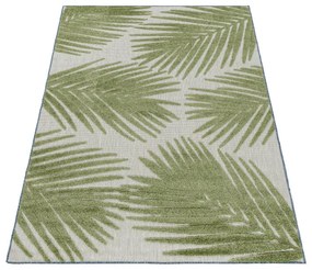 Ayyildiz, Kusový koberec Bahama 5155 Green – na ven i na doma, 80x250, zelená, chodba / předsíň