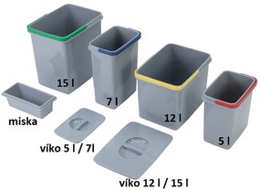 Sinks samostatný koš 12 l