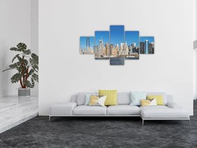 Obraz - Manhattan v New Yorku (125x70 cm)