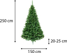 Foxigy Vánoční stromek Jedle 250cm horská