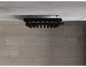 Mexen Atlanta, topné těleso 1200x405 mm, 646 W, černá, W211-1200-405-00-70