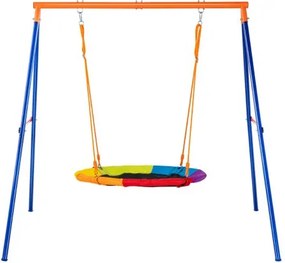 Sady houpaček pro zadní dvorek 101,6 cm podšálek sedák s houpačkou A-Frame kovový