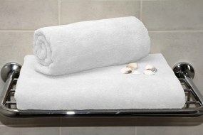 Kvalitní froté ručník APATIT - bílý 50 x 100 cm, český výrobce Tibex
