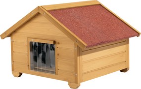 Domeček pro kočku Wiltec – 68 × 53 × 47 cm (51481)