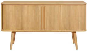 Dubová komoda Woodman Rove Tambour 138 x 45 cm