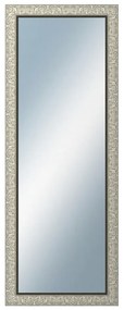DANTIK - Zarámované zrcadlo - rozměr s rámem cca 60x160 cm z lišty PRAHA stříbrná (2751)