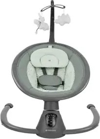 KikkaBoo Houpací lehátko elektrické Twiddle Mint / Nosnost do 9 kg