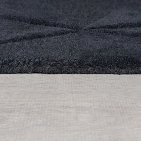 Flair Rugs, Kusový koberec Moderno Shard Charcoal, 200x290, šedá, chodba / předsíň
