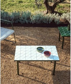 Zahradní stolek s keramickou deskou 51x81 cm Maurina – Kave Home