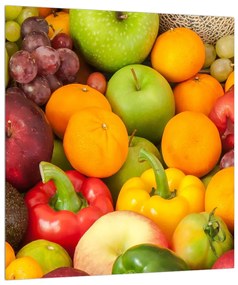 Obraz ovoce a zeleniny (30x30 cm)