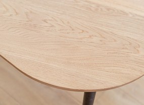 Bílý nábytek Konferenční stolek Avokádo, dub, masiv