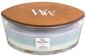 WoodWick Svíčka loď Trilogy Calming Retreat, 453 g