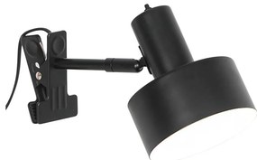 Nordlux - Lampa s klipem MATIS 1xE27/15W/230V černá
