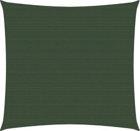 vidaXL Stínící plachta 160 g/m² 3,6 x 3,6 m HDPE [42287] Barva: Tmavě zelená