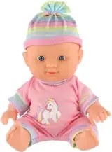 TEDDIES Panenka miminko v nosítku / 20 cm / Plast / od 3 let