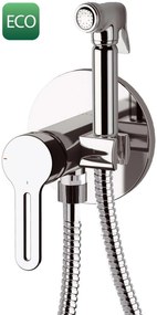 Sapho - Set baterie pod omítku s bidetovou sprškou, chrom 1103-07