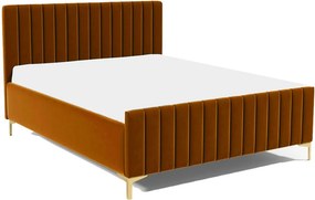 Čalouněná postel do ložnice 25 slim na nožičkách 140x200, 160x200, 180x200