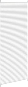 Plisované žaluzie / rolety Plisse 70 x 200 cm - bílé 240600