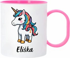 Plastový hrníček Jednorožec