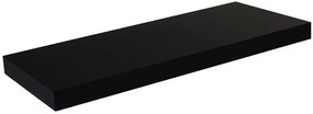 Nástěnná police Basic 60 cm, černá