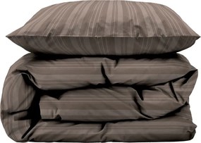 Damaškové povlečení taupe na jednolůžko/prodloužené 140x220 cm Noble – Södahl