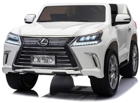 Tomido Elektrické autíčko Lexus LX570 bílé