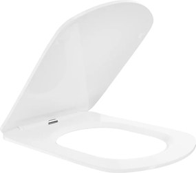 Mexen Vito deska pomalu sklopná slim, duroplast, bílý lesk - 39174000