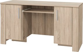 CEZAR s | psací stůl 17 | 140 cm | sonoma