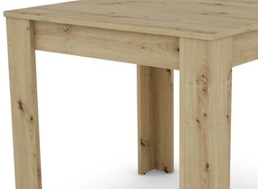 Jídelní stůl David 80x80 cm, dub artisan