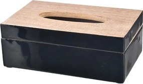 Dřevěný box na papírové kapesníky 25 x 15 cm