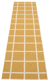 Vinylový koberec Pappelina ADA Ochre/Beige Metallic velikost: 70x300cm