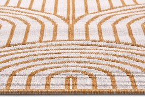 Hanse Home, POŠKOZENÝ - Kusový koberec Pangli 105849 Ochre – na ven i na doma, 240x330, žlutá, chodba / předsíň
