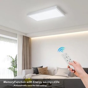Brilagi - LED Stmívatelné svítidlo FRAME SMART LED/30W/230V bílá IP44 + DO