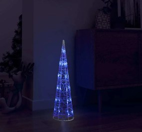 vidaXL Akrylový dekorativní světelný LED kužel 60 cm [329798] Barva: Teplá bílá