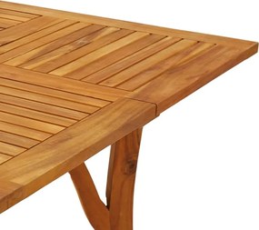 vidaXL Zahradní stůl 85 x 85 x 75 cm masivní akáciové dřevo [363304]