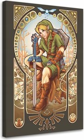Obraz na plátně The Legend of Zelda Saqman 40x60