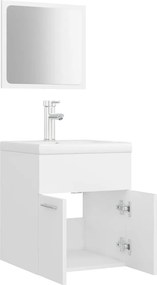 Set koupelnového nábytku bílý dřevotříska 3071306