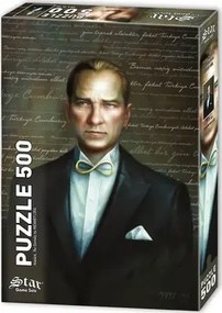 STAR Puzzle Atatürk, věčnost / 500 dílků / 34 x 48 cm